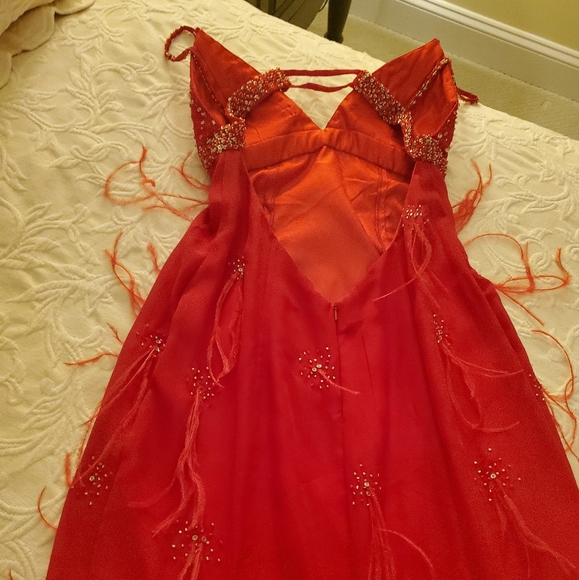 Tiffany Designs | Dresses | A Red Dress Only Worn Once Size 6 | Poshmark